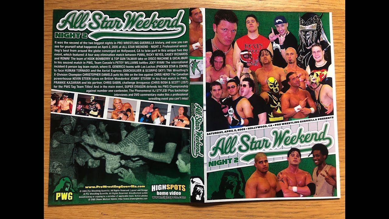 PWG All Star Weekend 2005 Night 2 Full Show - YouTube
