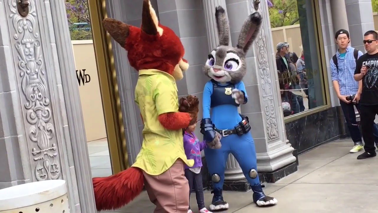 Meet Nick Wilde and Judy Hopps from Zootopia - YouTube