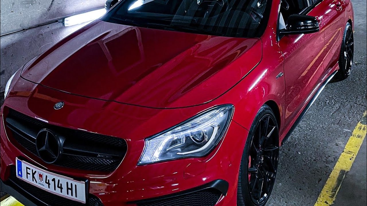 Mercedes Benz CLA 45 AMG Red Edition. Little Car P*rn - YouTube