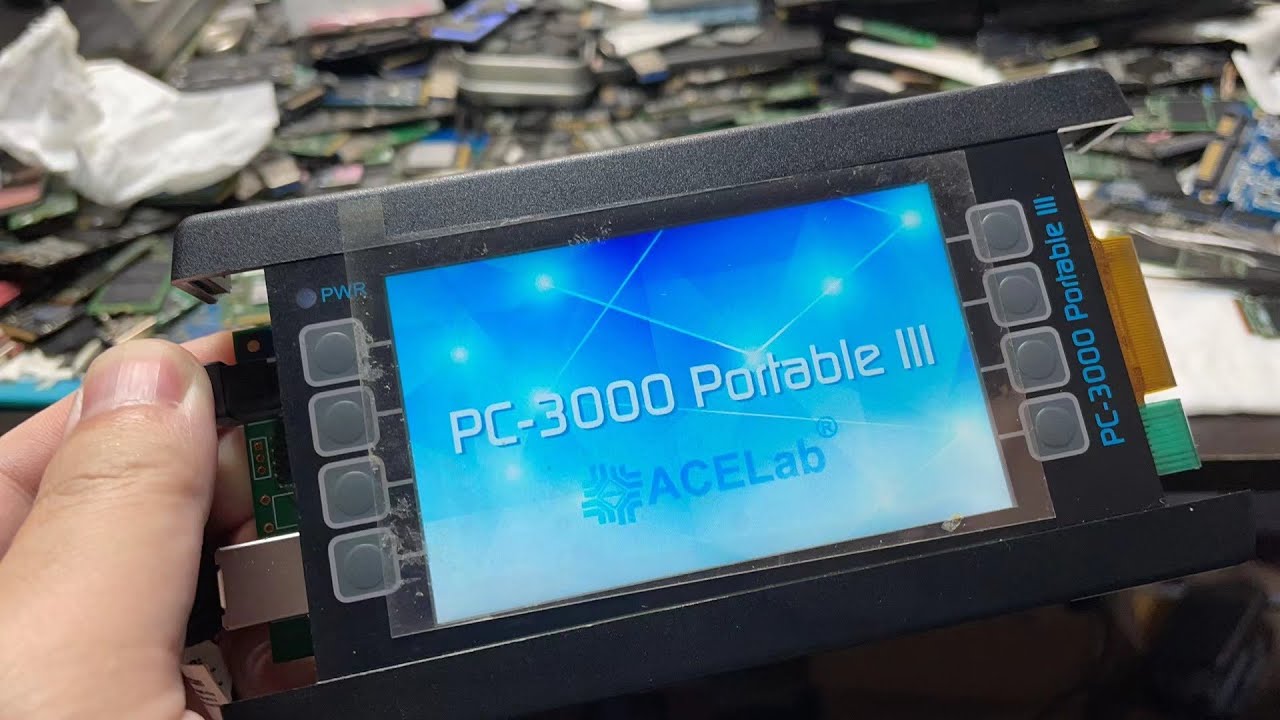 维修同行价值25W的PC3000 Portable3数据恢复设备 越来越膨胀了 - YouTube