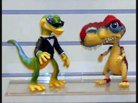 Gex scrapped figures by resaurus - YouTube