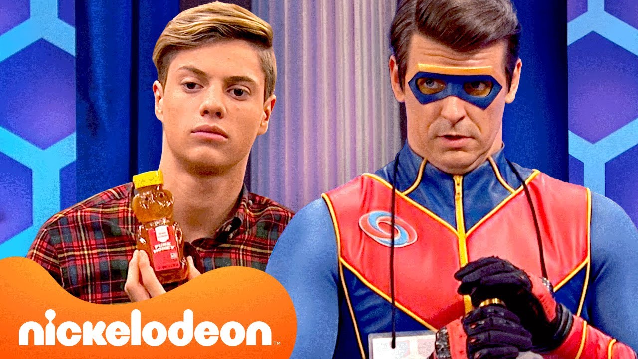 Henry Helps Captain Man CHEAT in a Spelling Bee! | Henry Danger ...