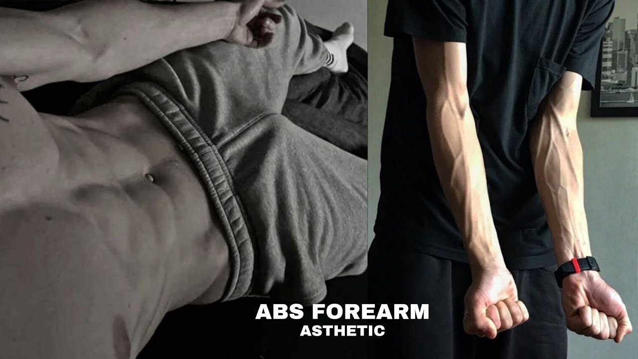 forearm and abs workout at gym | day 18 - YouTube