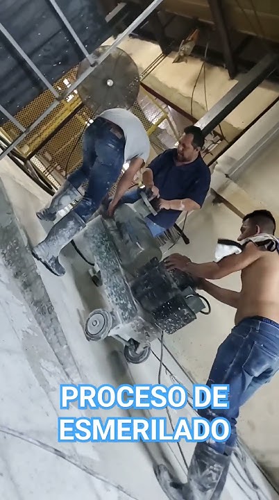 www.limpiexhn.com - proceso de esmerilado de terrazo en #panifer. - YouTube