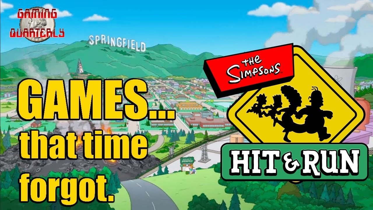 Games that time Forgot. This month's entry: The Simpsons Hit and Run ...