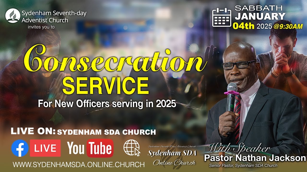 Sab, Jan., 4, 2025 | Consecration Service 2025 | Pastor Nathan Jackson ...