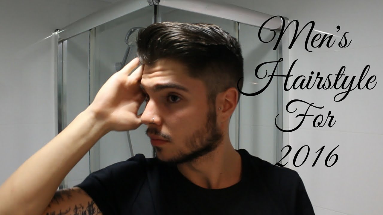 My everyday hairstyle | Men's Hairstyle for 2016 | Alex Style - YouTube