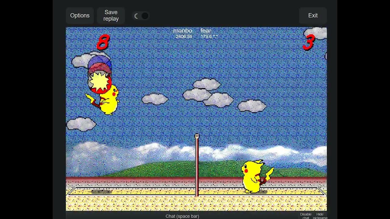 Pikachu Volleyball - YouTube