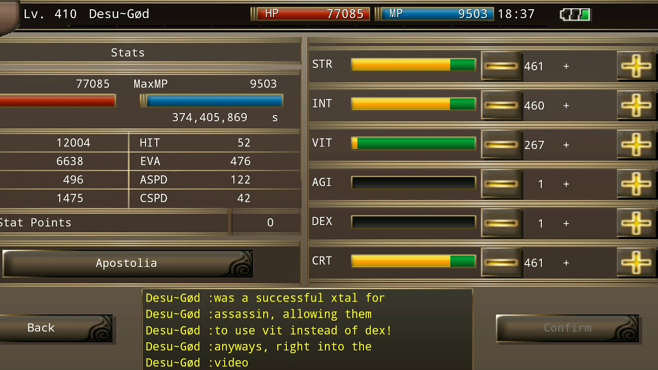 Iruna Online | My Assassin Build (Union Sam Update) (READ DESCRIPTION ...