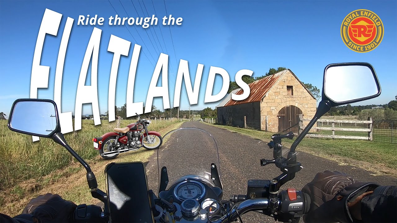 Screaming Through the Flatlands - Royal Enfield Classic 350 UCE - YouTube
