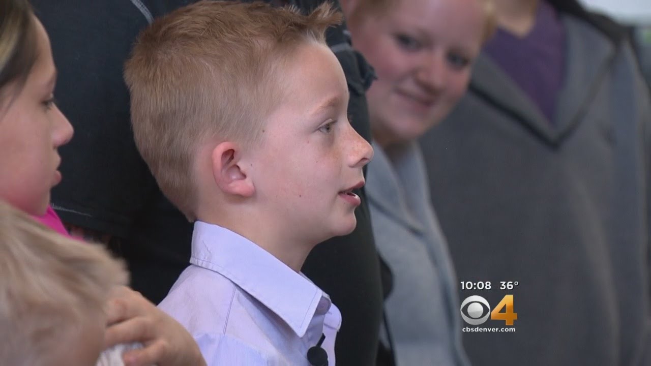Child Thanks Firefighters Who Saved His Life - YouTube