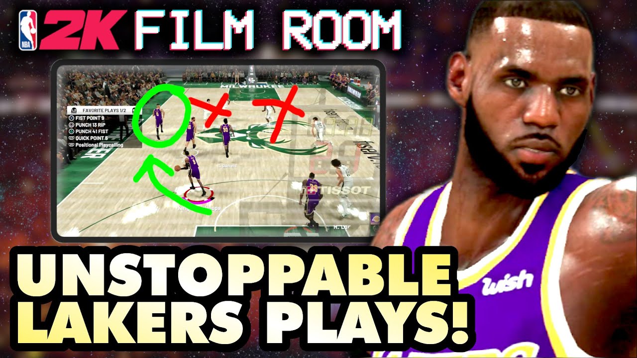 2K Film Room: Ultimate LAKERS Money Plays Breakdown! | NBA 2K20 "Best ...