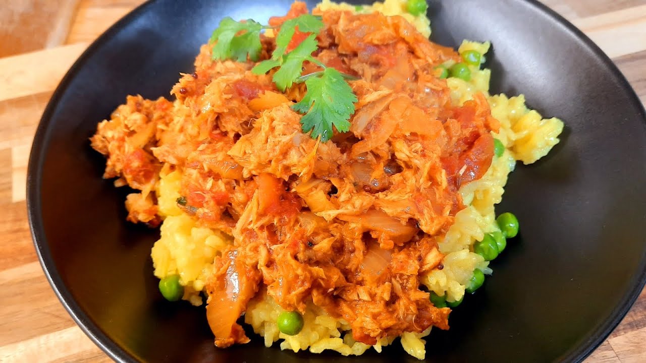 Tinned Tuna Curry - YouTube