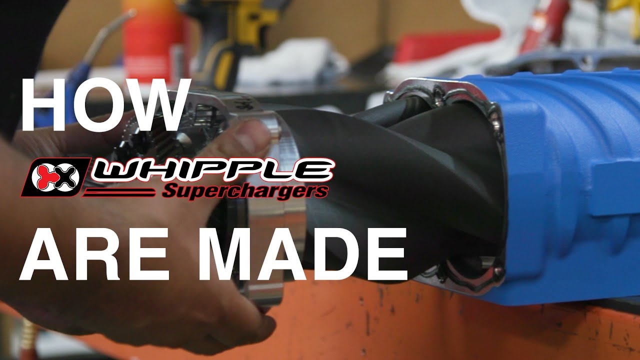 How a Whipple Supercharger is made - YouTube