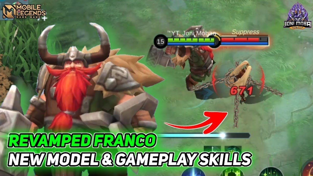 REVAMPED FRANCO - NEW MODEL/MODEL BARU & NEW SKILL GAMEPLAY MOBILE ...