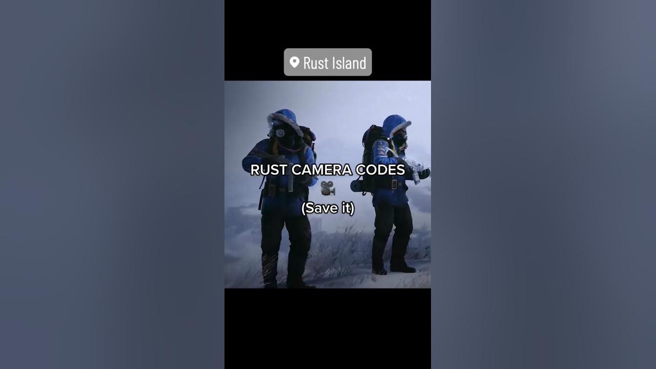 RUST camera CODES - YouTube