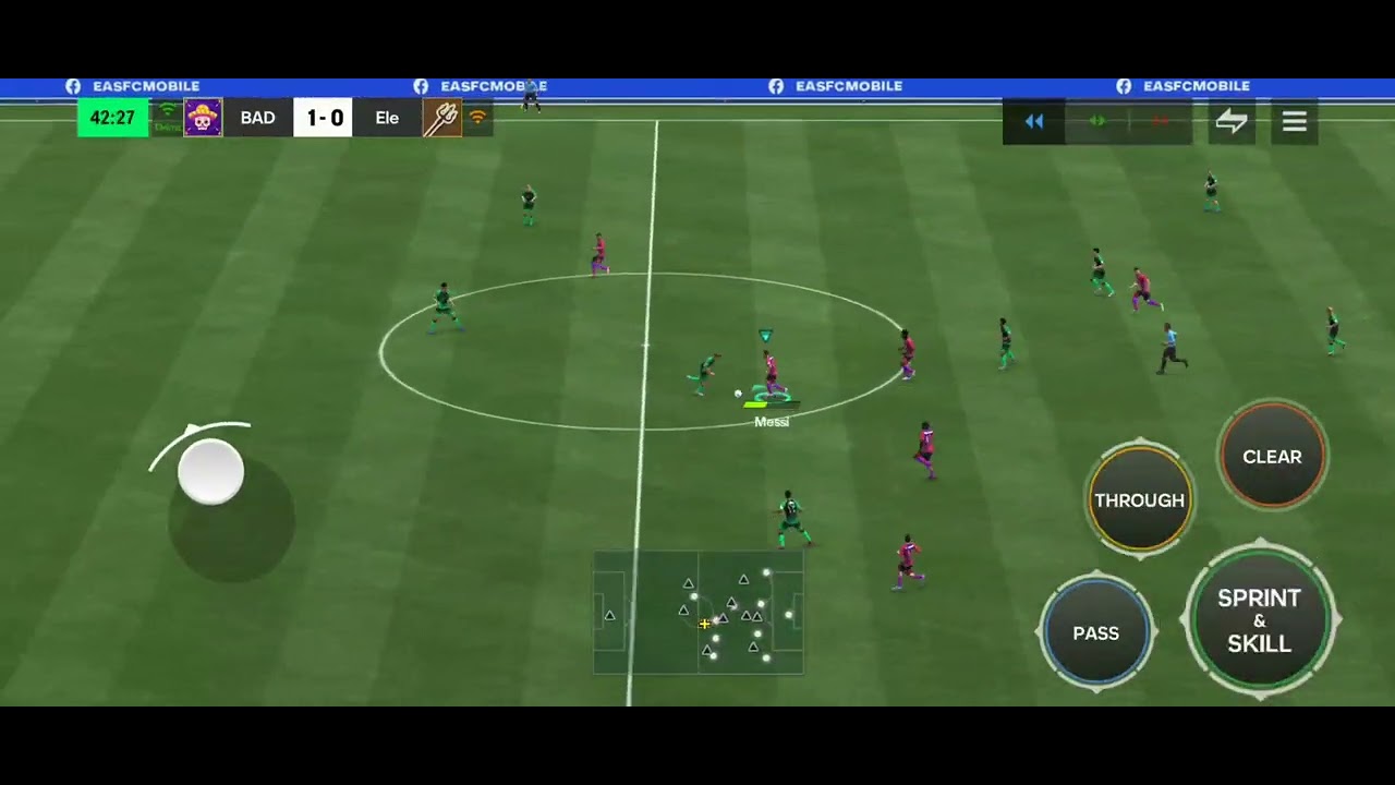 EASport FIFA Mobile latest version online mode H2H, Scoring with Messi ...
