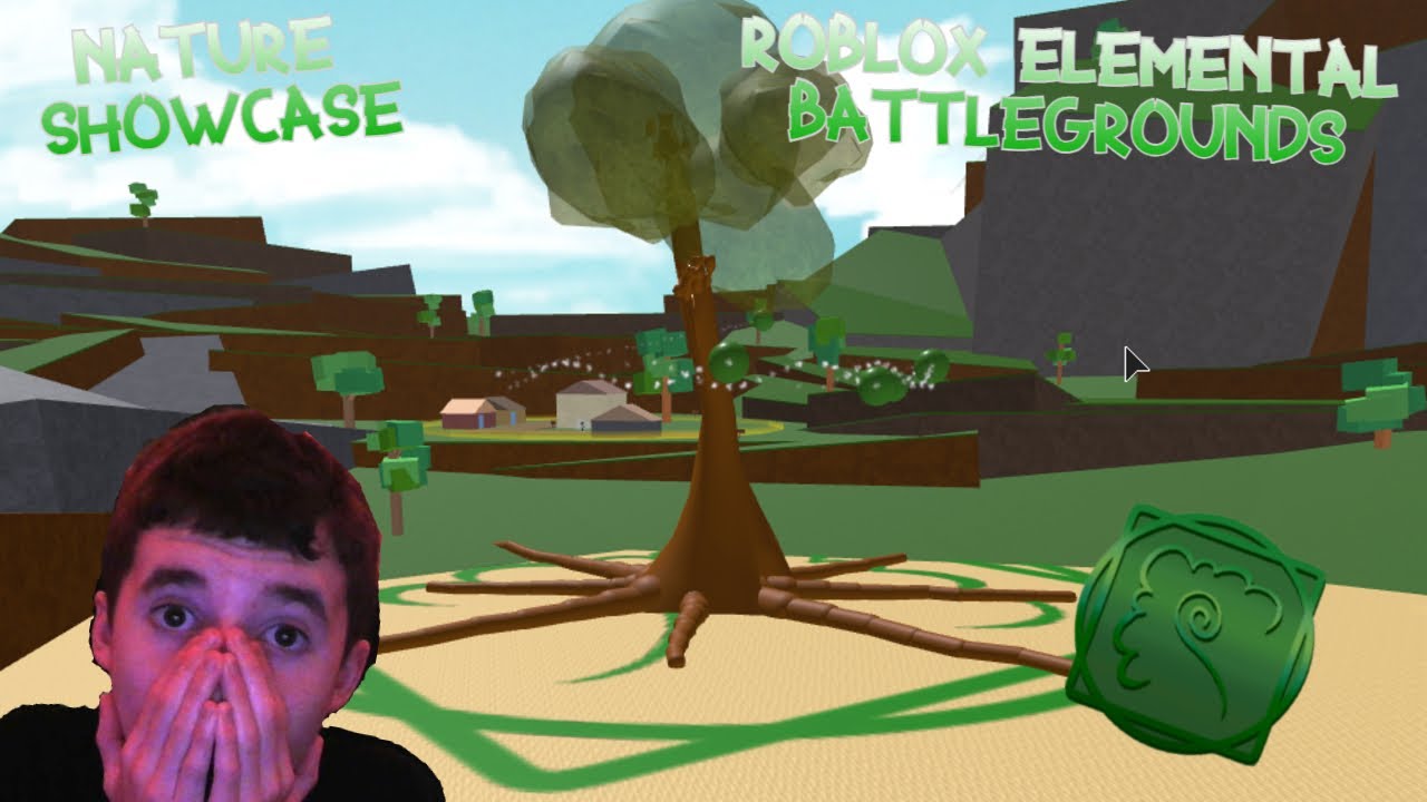 Gameplay On Nature | Roblox Elemental Battlegrounds - YouTube