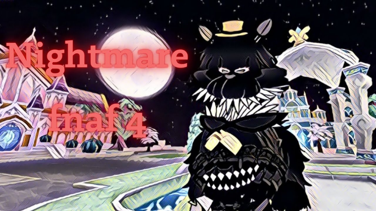 como fazer o nightmare/how to do the nightmare[Fnaf 4] - YouTube