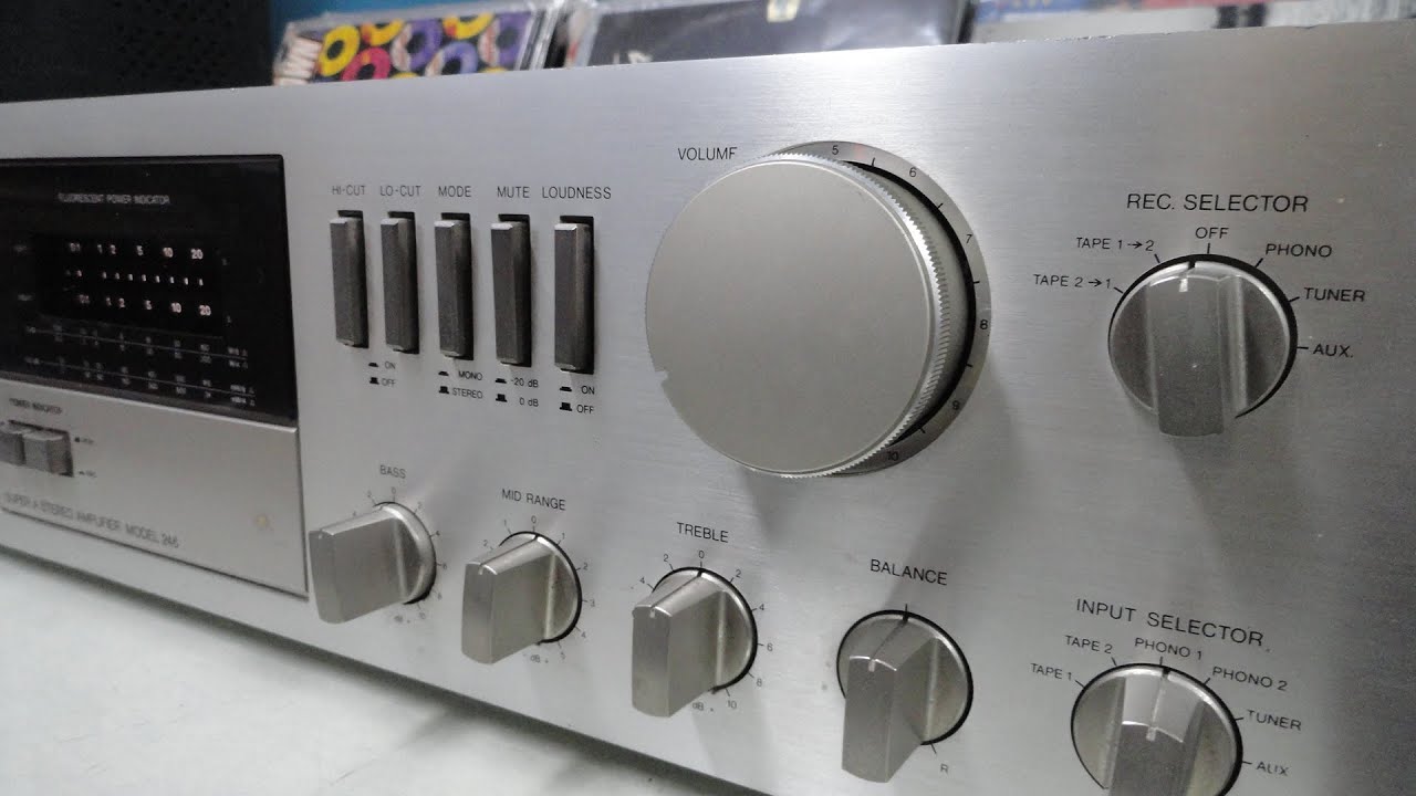 O Rei do Som - Amplificador Gradiente Model 246 - YouTube