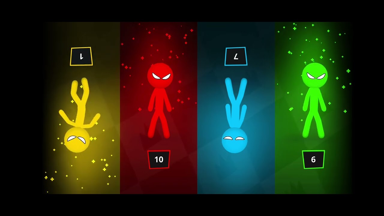 Stickman Party Tournament (Playing 45 Tank Battles) | Stickman Party ...