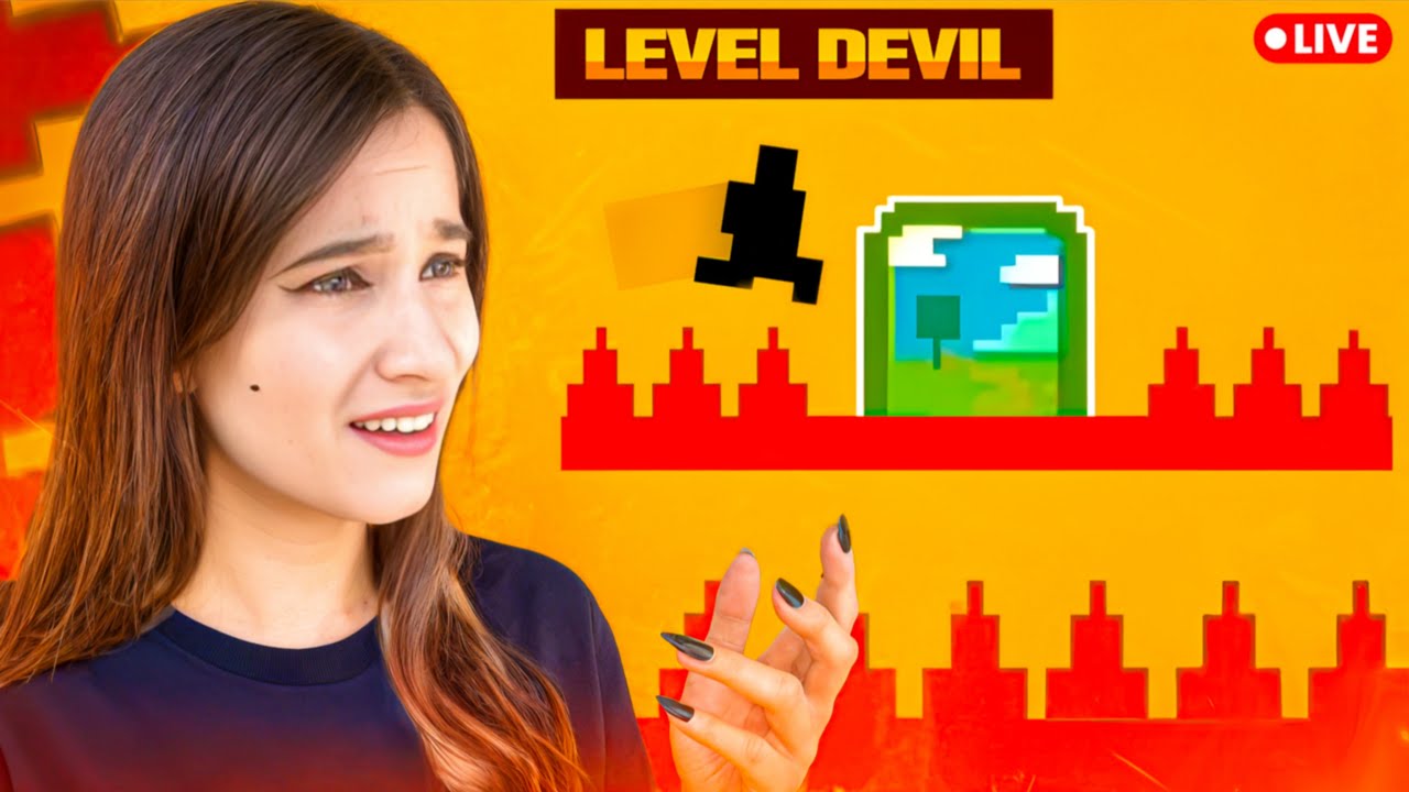 RAGING in LEVEL DEVIL 😡 | The Most IRRITATING Game Ever Made! #Live # ...