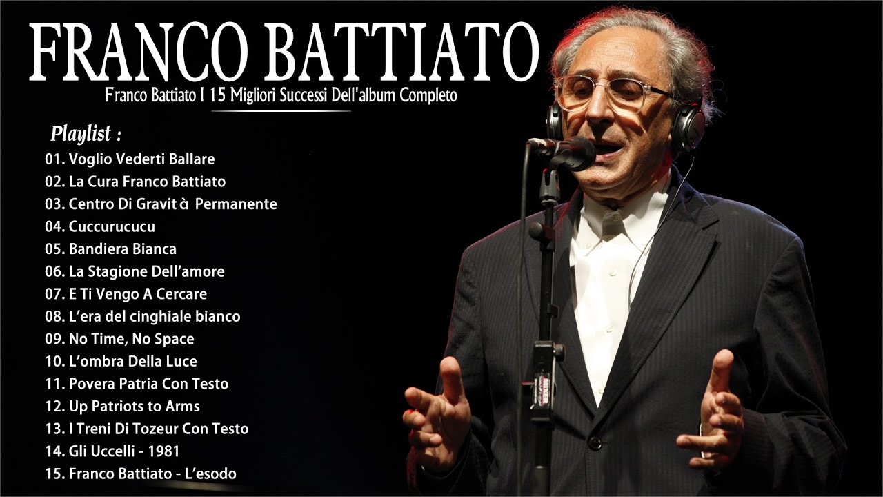 Franco Battiato Greatest Hits 2023 💛Franco Battiato migliori successi ...