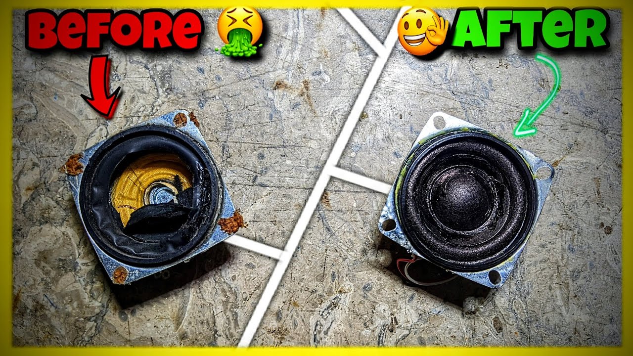 how to repair old damaged speaker in 30rs #diy #experiment #veryeasy ...