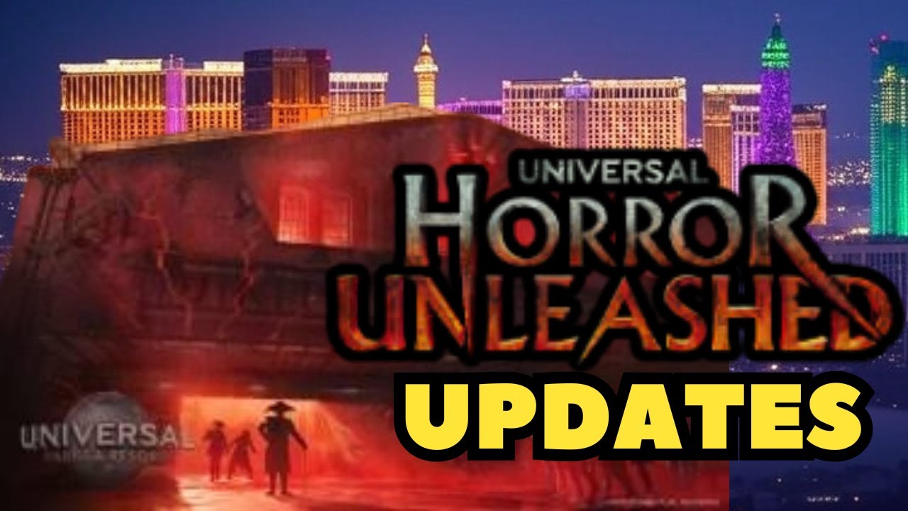 Updated Look At Universal Horror Unleashed Las Vegas - YouTube