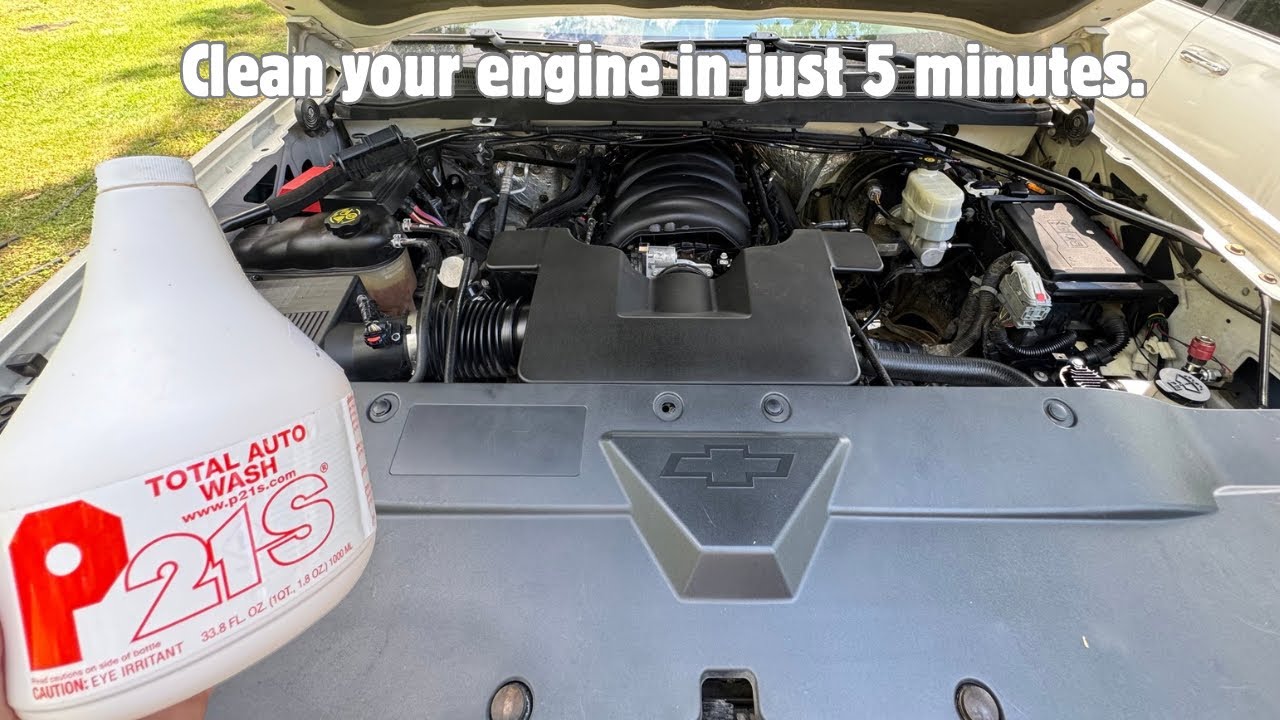 Hack to Clean and Detail Your Engine in 5 Minutes - YouTube