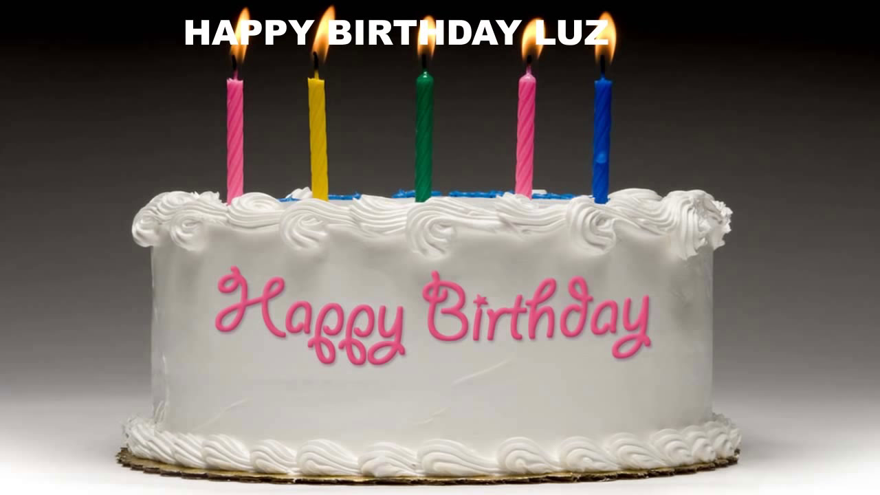 Luz Birthday Song - Cakes Pasteles - Happy Birthday LUZ - YouTube