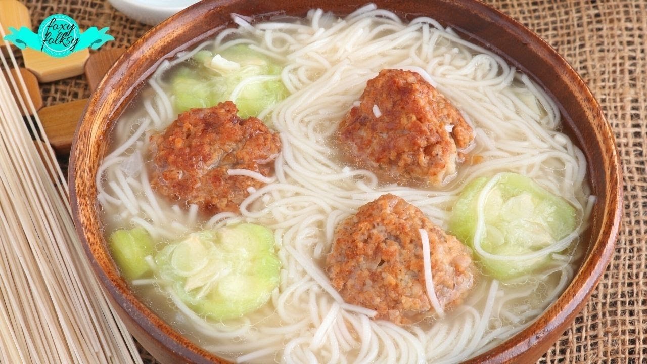 ALMONDIGAS (MISWA SOUP WITH MEATBALLS) - YouTube