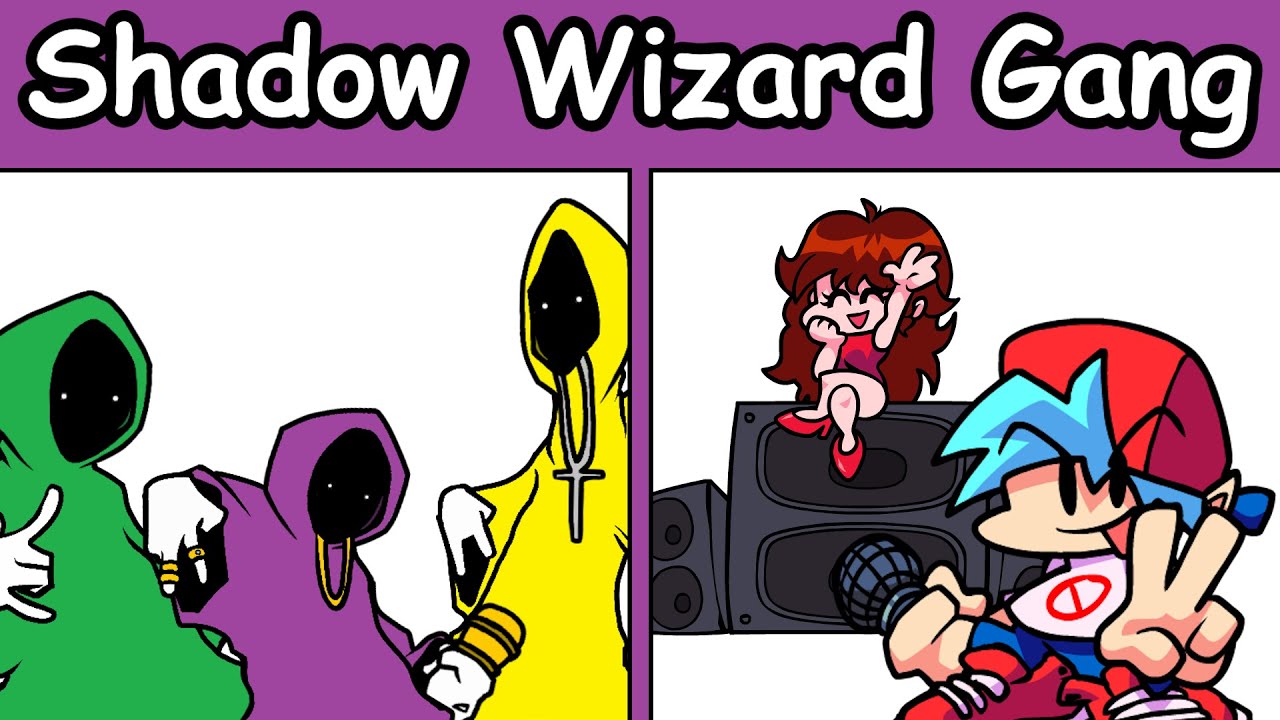 Vs Wizard Purple Man (Shadow Wizard Money Gang Mod!) - FNF - YouTube