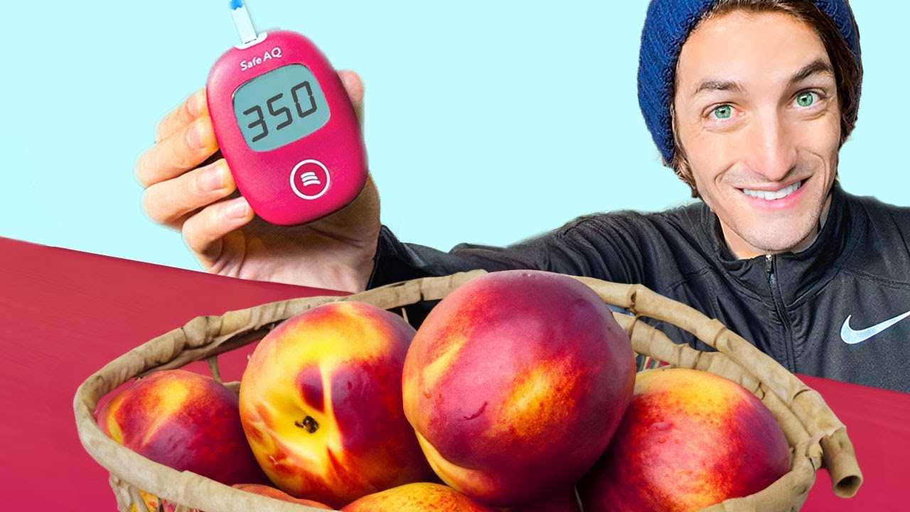 2 Nectarines and my blood sugar. Let's see how 2 nectarines affect my ...