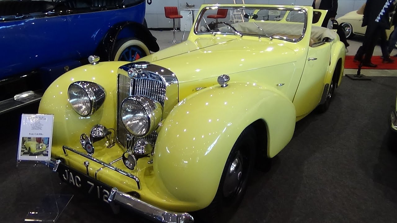 1949 Triumph 2000 Roadster - Exterior and Interior - Retro Classics ...