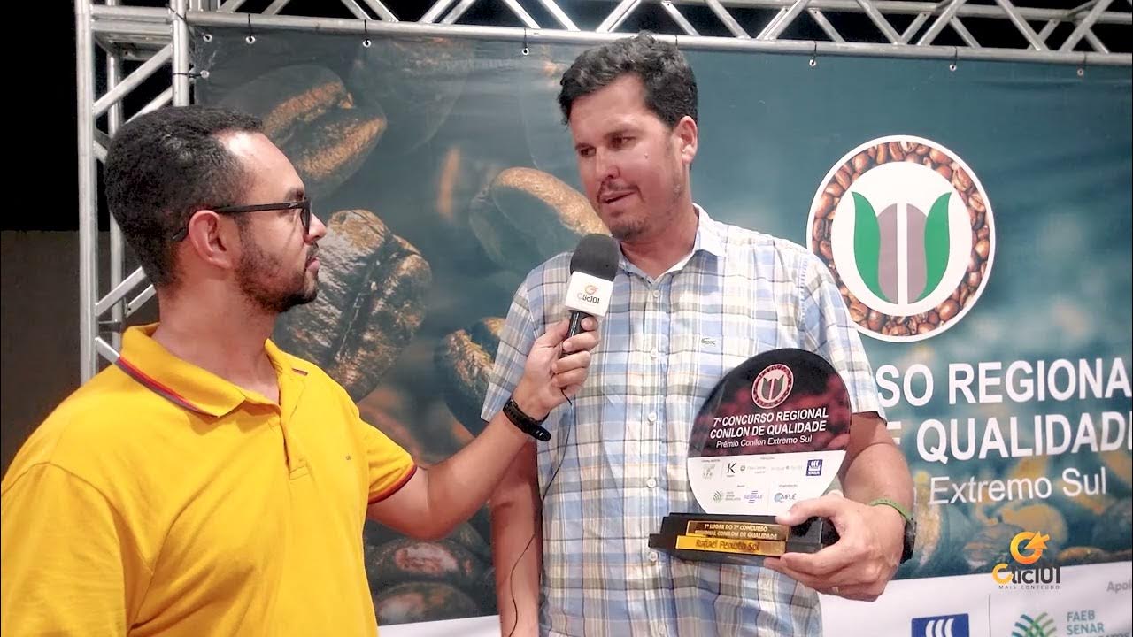 Entrevista a Rafael Sol, vencedor do 7º Concurso Conilon de Qualidade - Prêmio Extremo Sul - YouTube
