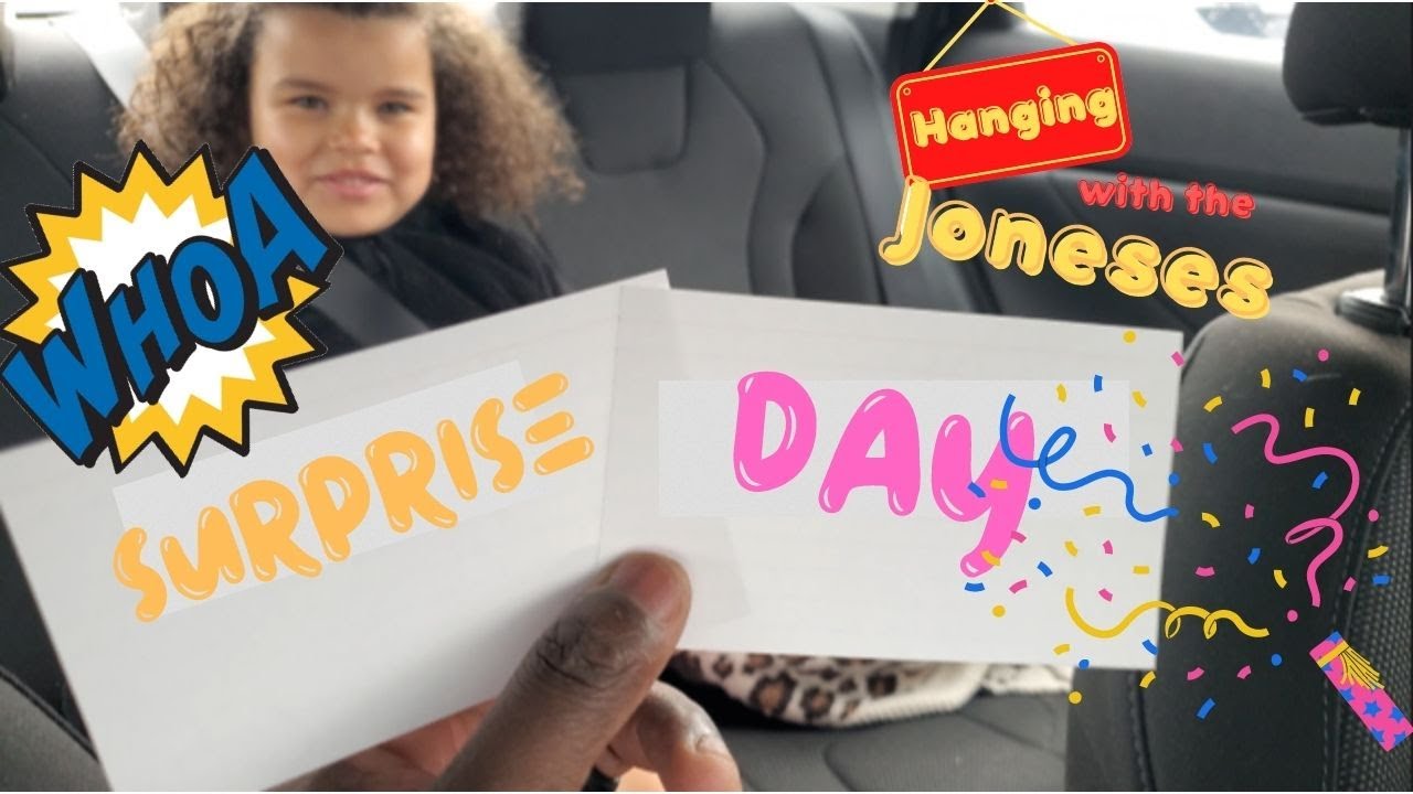 Surprise Fun Day - Hanging with the Joneses - YouTube