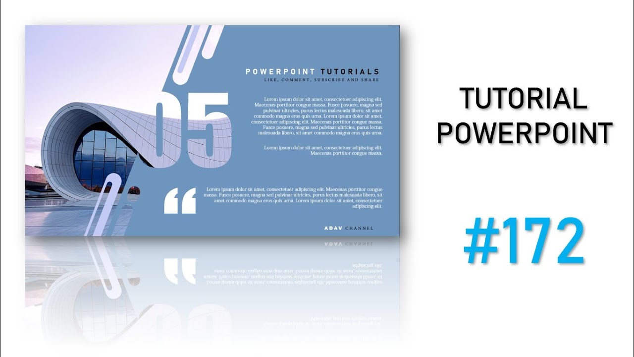 Tips Membuat Slide Presentasi Modern di PowerPoint | Modern Slide ...