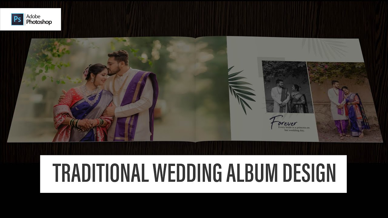 Traditional Wedding album design - YouTube