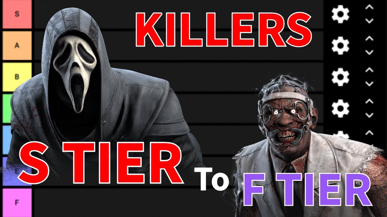 DBD Killers RANKED MOST FUN to LEAST FUN // DBD Killer Tier List - YouTube