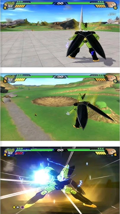All Perfect Cell Moveset - Dragon Ball Z: Budokai Tenkaichi 3 💪🏻🔥 - YouTube