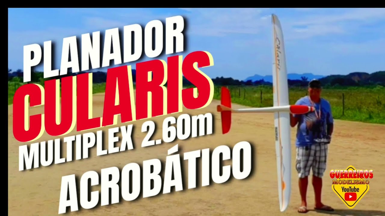 PLANADOR CULARIS MULTIPLEX - YouTube