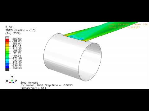 Coiling and Stowage Simulation of Composite Deployable Boom - Stress ...