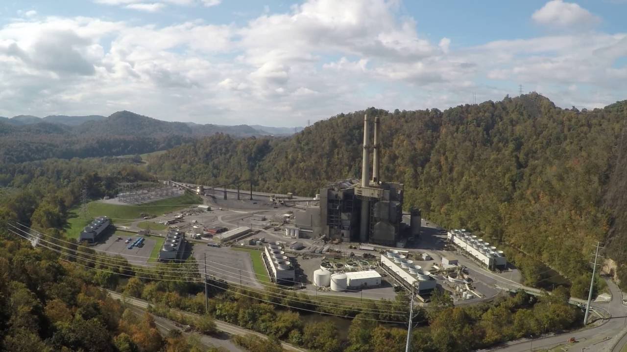 Carbo Power Plant on the Clinch River - 3DR SOLO - YouTube