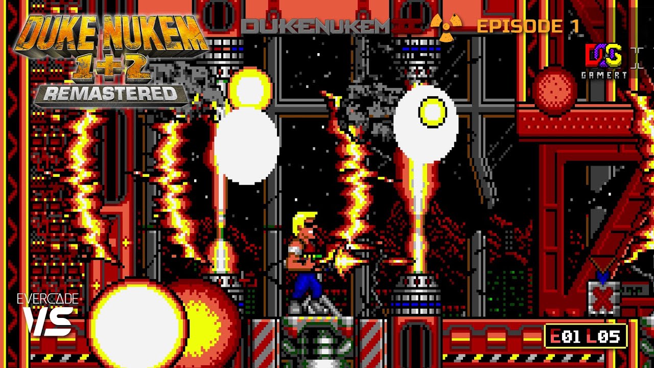 Duke Nukem 1 & 2 Remastered - Duke Nukem 2 - Episode 1: Level 5 (2023 ...