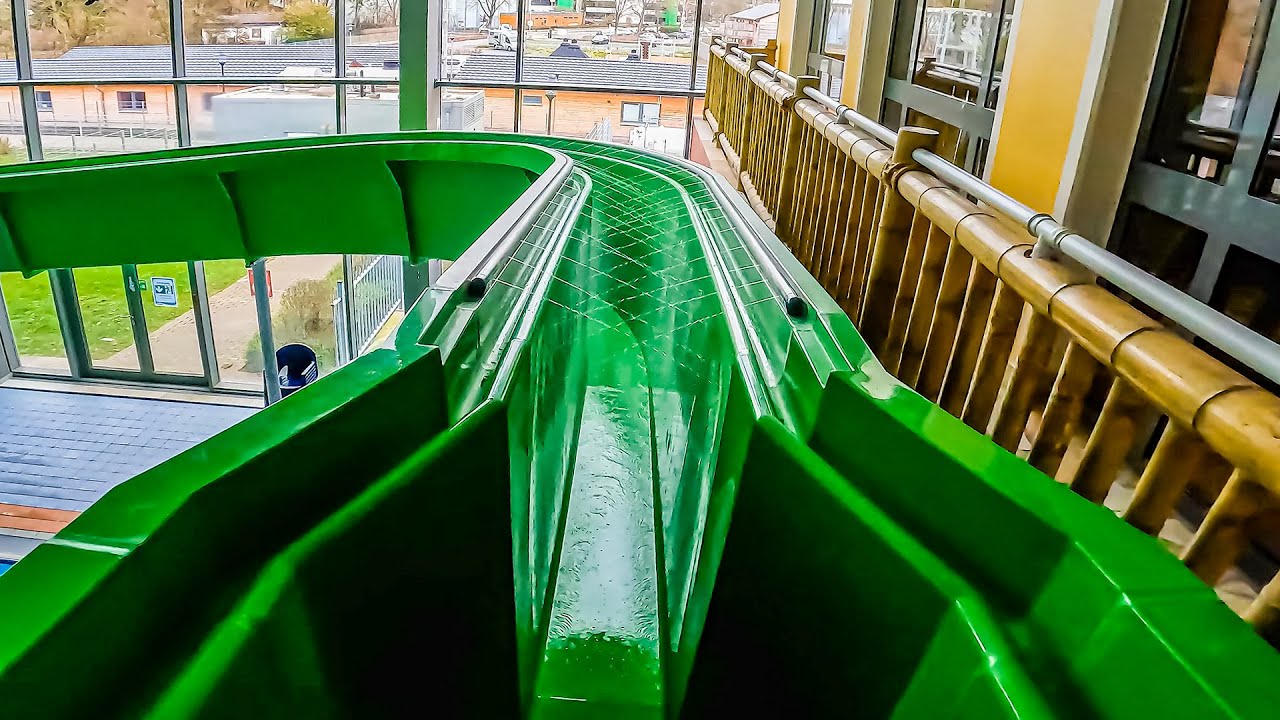 STANDING Water Slide - SURFER at AquaMagis - YouTube