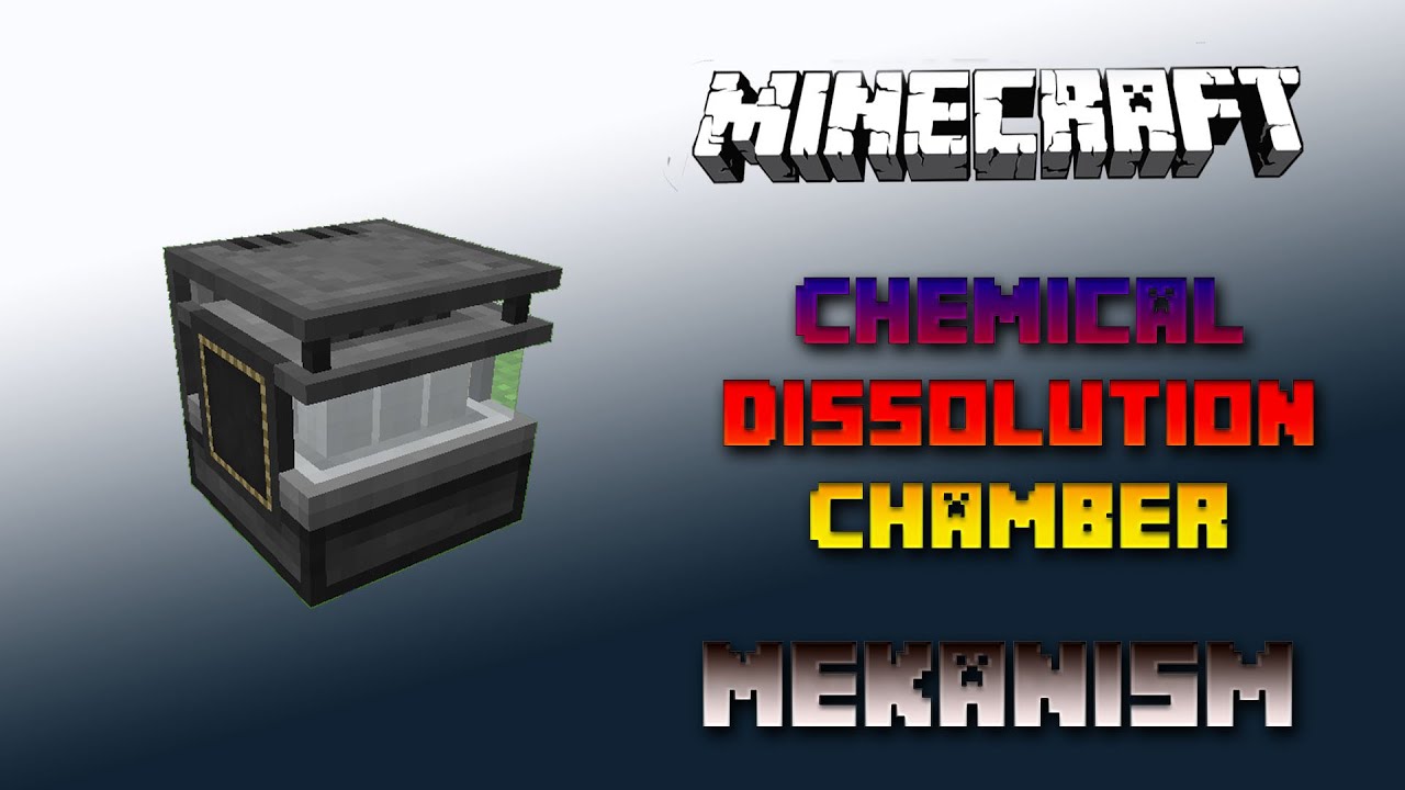 Chemical Dissolution Chamber 🔌 x5 Ore Processing 🔌 Mekanism Tutorial 1. ...