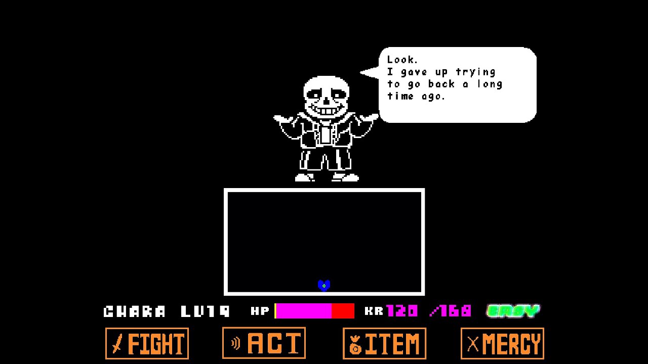 Undertale Sans BRUTAL Mode Fight (Attacks 1-5) (Fan-made) - YouTube