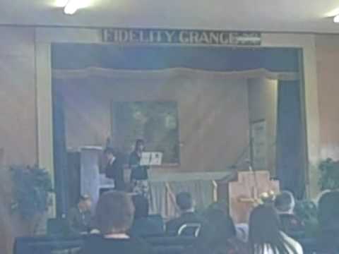 Offeratory Special Daniel Blomdahl PIANO, Carrie Byrum FLUTE - YouTube