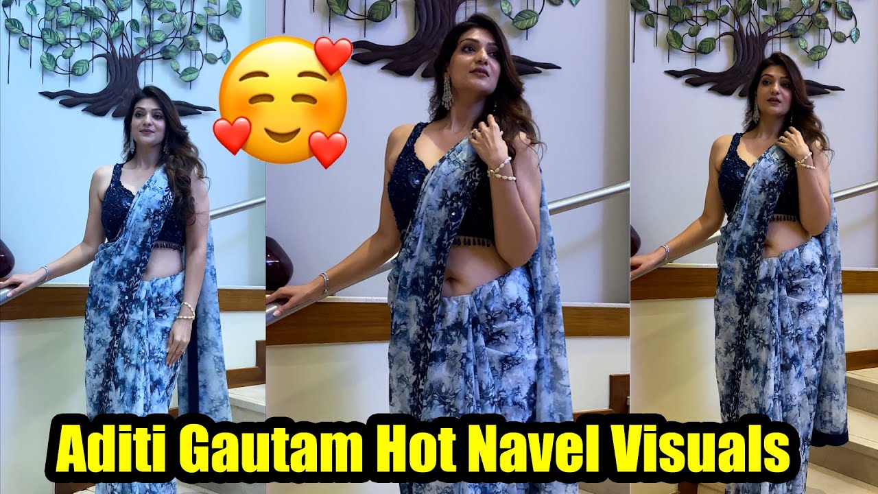 Aditi Gautam Hot Navel Visuals at Athidhi Web Series Launch | Aditi Gautam | Celebrity ...